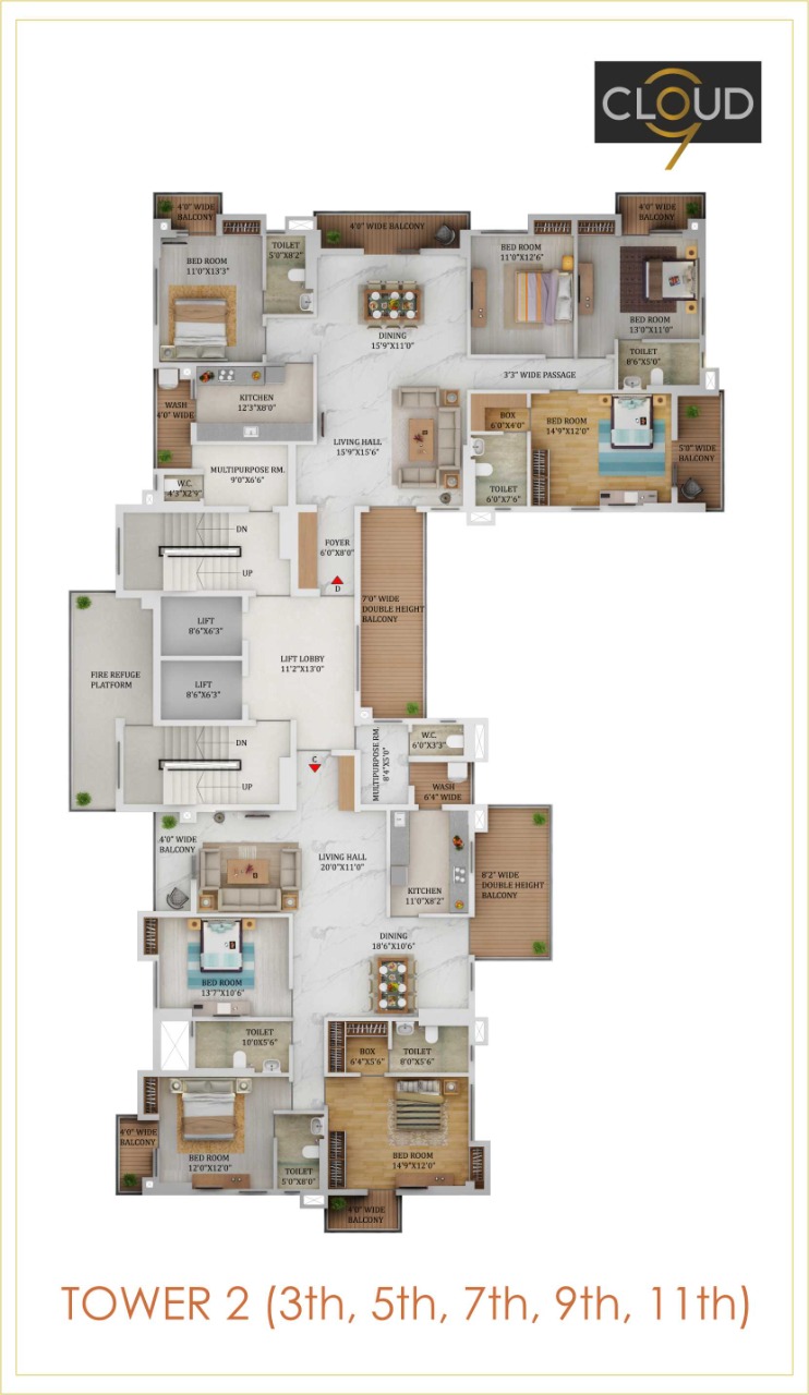 Cloud 9 - Ranchi (Kanke Road)